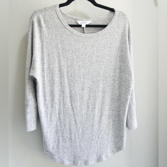 Market & Spruce | Tops | Market Spruce Gray 34 Sleeve Relaxed ...